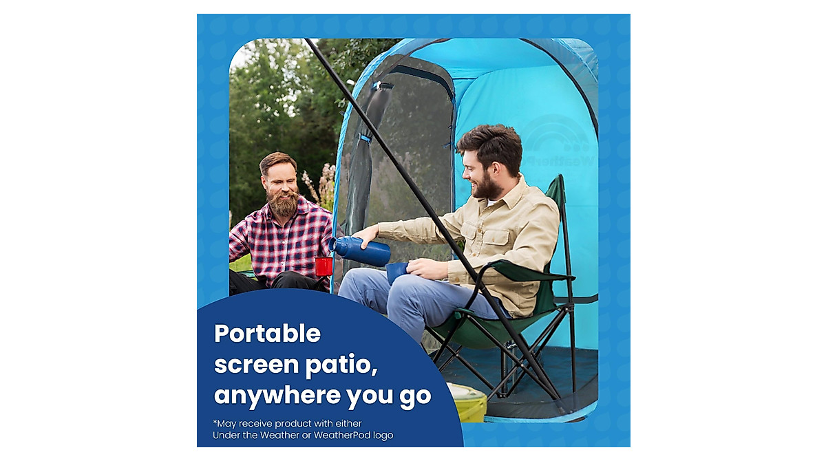 WeatherPod XL Bug-Screen Tent for Outdoors – Easy Setup & Sun Protection