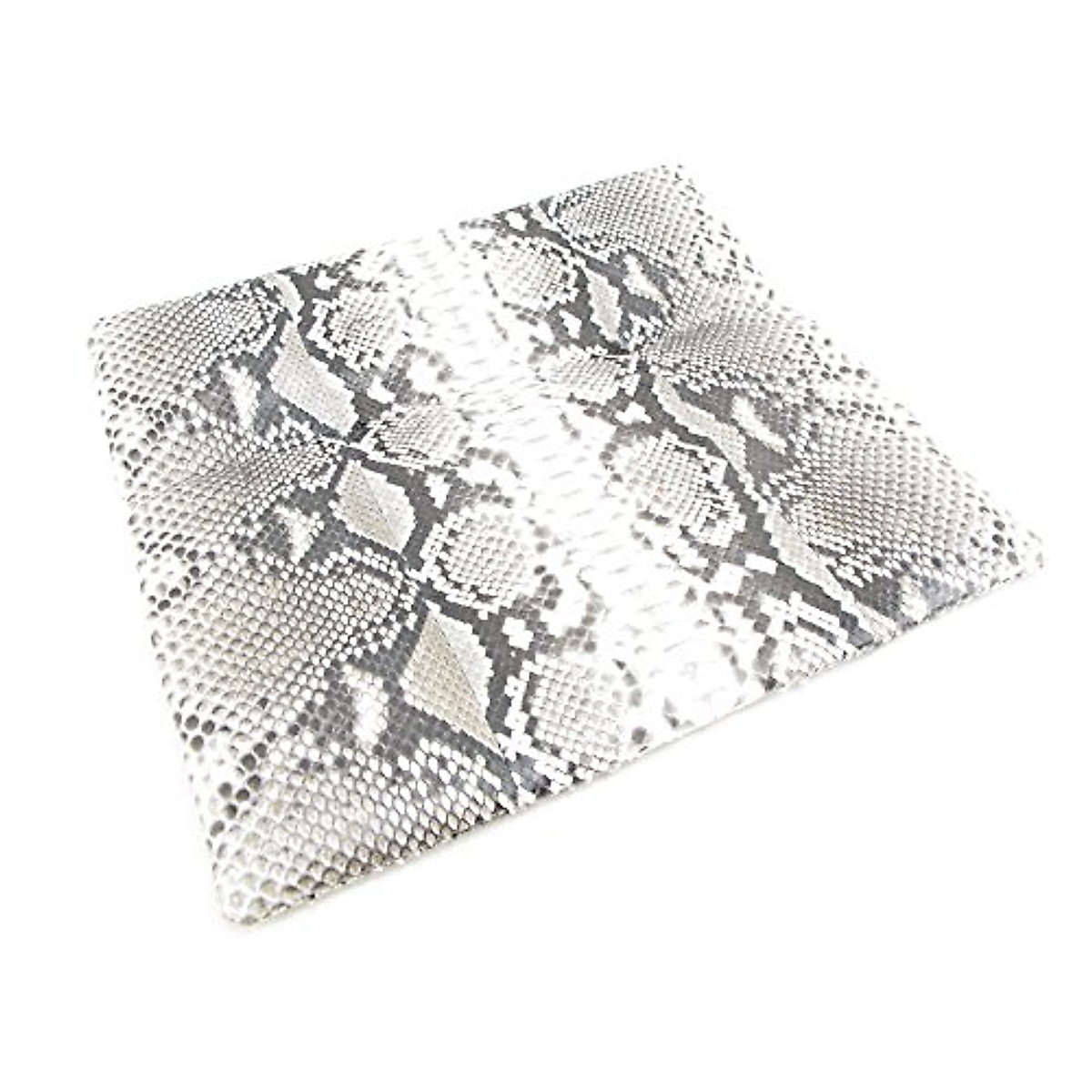 Pelgio Genuine Python Snake Skin Leather Soft Fold Clutch Bag Purse (Scale Reticulated Matte Natural)