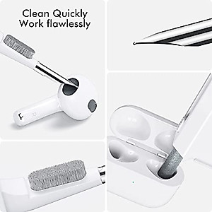 Cleaner Kit for Airpods Pro 1 2 3, Multi-Function [8 in 1] Cleaning Kit for Earphone, Smartphones, Tablets, Laptop, Keyboard Cleaning Tool for iPhone iPod