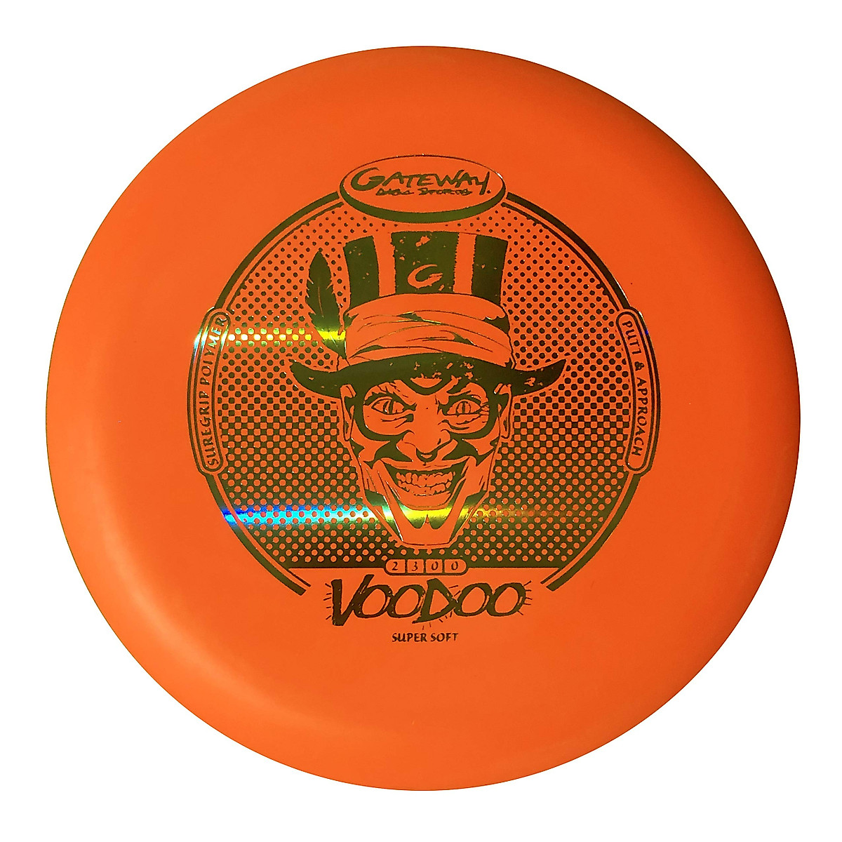 Gateway Voodoo Disc Golf Putter Approach Disc - 5 Pack (Supersoft (SS))