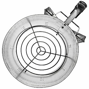 Chimney Starter for Charcoal Grills - Galvanized Iron Charcoal Chimney Starter - Charcoal Starter with Plastic Handle - Coal Starter - Charcoal Grill Accessory for BBQ Grill