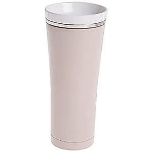 Thermos Sipp Stainless Steel 16 Ounce Travel Tumbler, Matte Pink (NS105PK4)