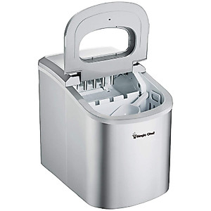 Magic Chef MCIM22SV 27Lb-Capacity Portable Ice Maker
