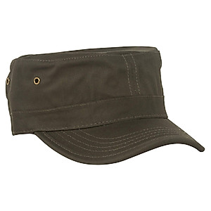 Enzyme Regular Solid Army Caps-Olive W35S45D (One Size)