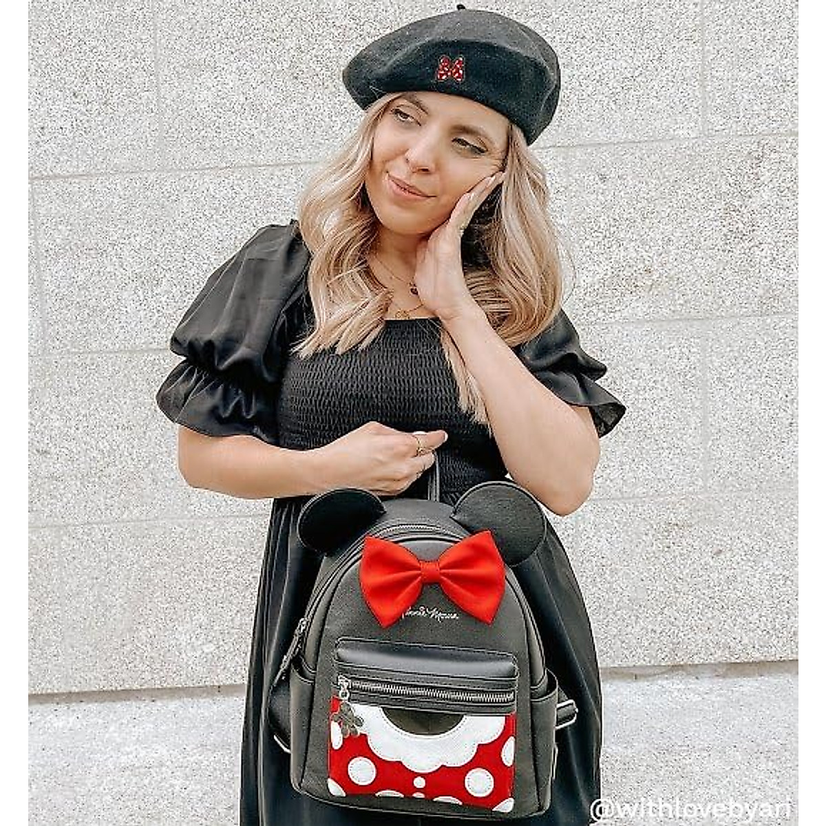 Loungefly X Disney LASR Exclusive Minnie Mouse Dress Mini Backpack