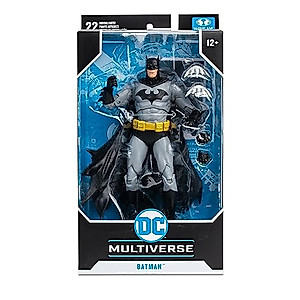 McFarlane Toys - DC Multiverse Batman (Hush) 7in Action Figure (Black & Grey)