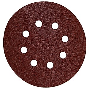 5" 8 Hole 60, 120, 240 Grit Sand Disc Paper Random Orbit Hook and Loop Sander Sandpaper Sheet for Dewalt, Bosch Makita (30 pack of 5-inch 8 hole 240 grits)