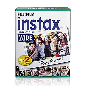 Fujifilm Instax Wide Instant 60 Film for Fuji Instax Wide 210 200 100 300 Instant Photo Camera