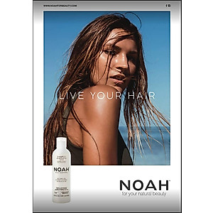 Noah Hair 1.1 Volumizing Shampoo - Organic Shampoo – Best Volumizing Shampoo - With Essential Oils and Hydrolysed Wheat Protein – Hair Products for Natural Beauty - 8.5 fl.oz (250 ml)