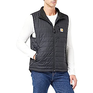 Carhartt Men's Gilliam Vest, Black, X-Large