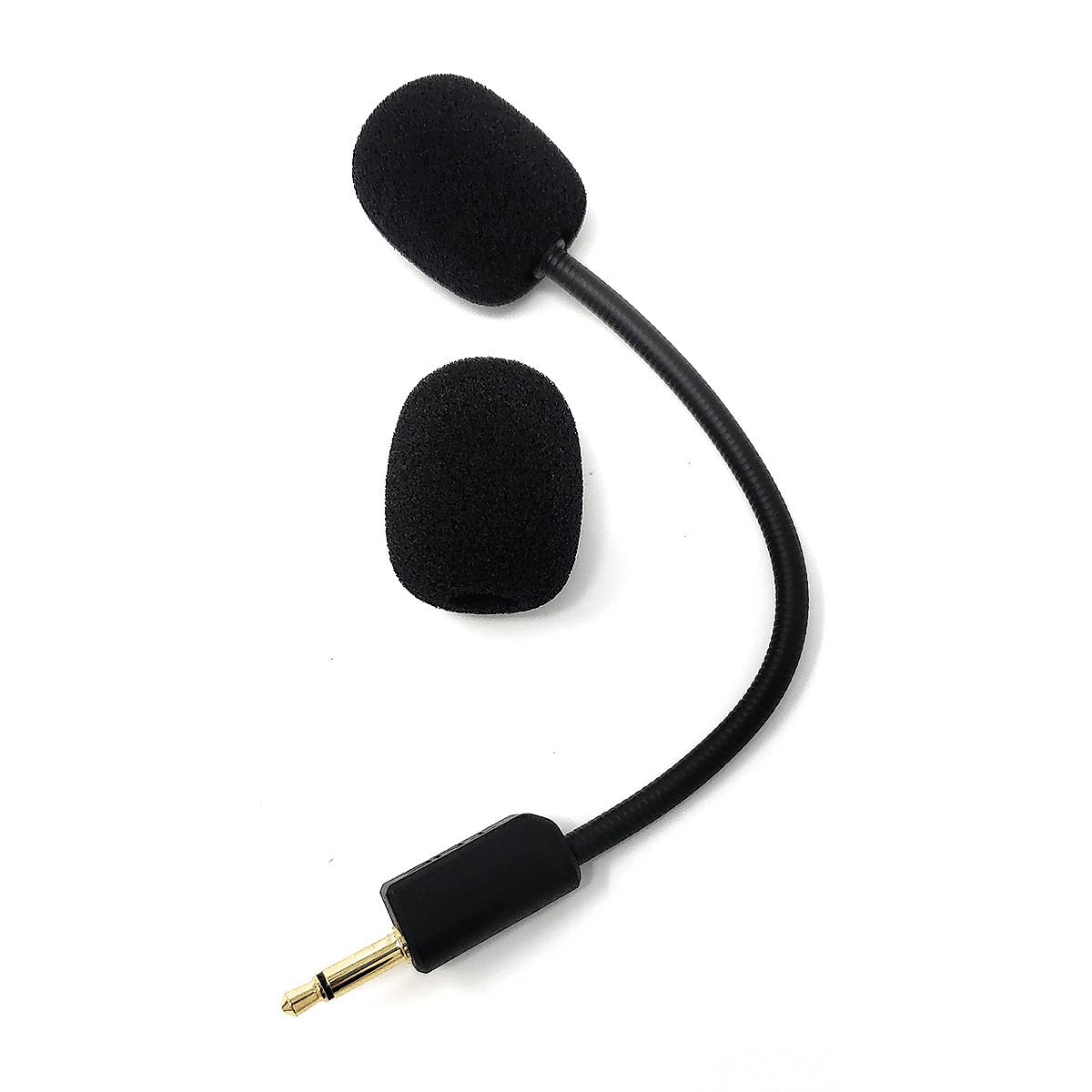 TNE Blackshark V2 Mic Replacement Detachable Microphone Boom for Razer Black Shark V2 and Blackshark V2 Pro PS4 Pro PS5 Xbox One Series X Computer PC Gaming Headsets 3.5mm Jack Noise Cancelling