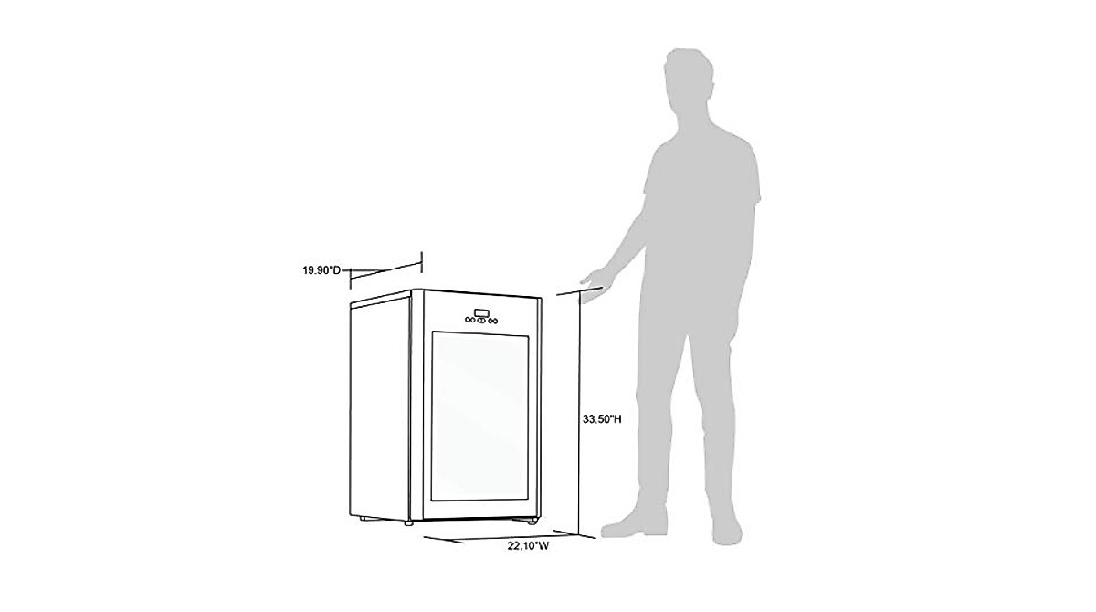 NewAir 125 Can Beer Froster - Keep Drinks Ice Cold