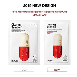 DR.JART+ Clearing Solution Sheet Facial Mask 5 Pc, 5count