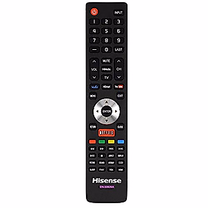 HISENSE TV Remote Control for 40K366WN 32K20 32K20DW 32K20W 40H5 50H5G 50K610GWN 55K610GWN 32K366W 40K366W 50K610GW 55K610GW