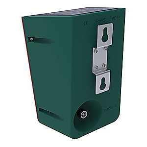 Aolyty Solar Warning Lights with Remote Control, 129DB Sound Solar Strobe Alarm Light Volume Adjustable 3 Modes Motion Sensor Security Light Waterproof for Home Farm Barn Yard Orchard