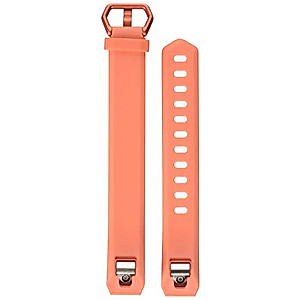 Fitbit Alta HR and Alta Classic Accessory Band, Coral, Large