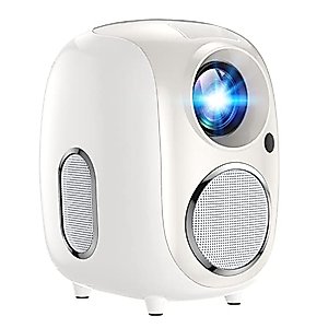 Projector with Wifi and Bluetooth, TOWOND Smart Projector with Android 9.0, 15000 Lumens Native 1080P 4K Projector with Netflix/Prime Video/YouTube built-in, 8000+ Apps Supported for Home Theater