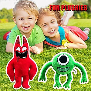 PERUKOYO Garten of Ban Ban Plush, Garden of BanBan 3 Evil Banban Figure Monster for Kids, Banban Kindergarten Plushies for Fans Gift (Evil Banban)