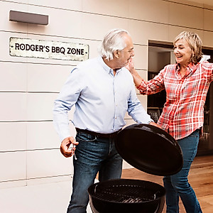 Rustic Custom Sign, Personalized Metal Signs, Cristmas Gift for Him Men Dad, Man Cave, Indoor and Outdoor Use, 4x18 Inches, ACM, Fade Resistant,