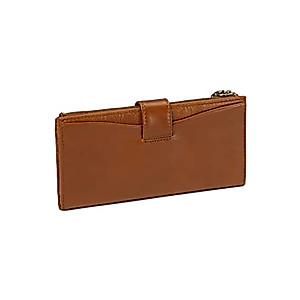 HOBO Max Continental Wallet for Women - Well-Structured Silhouette with Multiple Pockets, Card Slots, and Cotton Lining Truffle One Size One Size