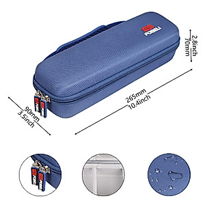 FBLFOBELI EVA Travel Carrying Case for Fluke Networks 26000900 Pro3000 Tone Generator and Probe Kit, Storage Organizer Bag (Case Only)