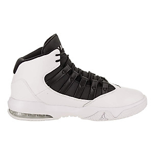 Jordan Mens Max Aura AQ9084 100 - Size 8 White/Black/Black