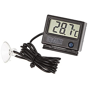 Exo Terra Digital Thermometer with Probe, Celsius and Fahrenheit