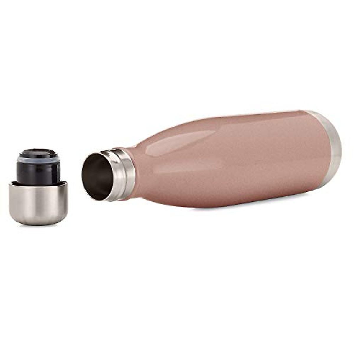 Simple Modern 34 Ounce Wave Water Bottle - Stainless Steel Liter Double Wall Vacuum Insulated Leakproof -Rose Gold