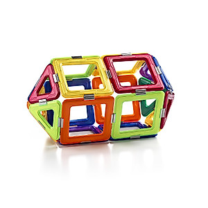 GeoSmart GeoSphere 31-Piece GeoMagnetic STEM Building Set with Spinner