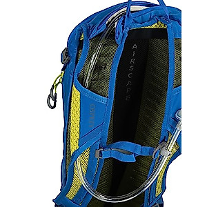 Osprey Siskin 8L Men's Biking Backpack with Hydraulics Reservoir, Obsidian Black