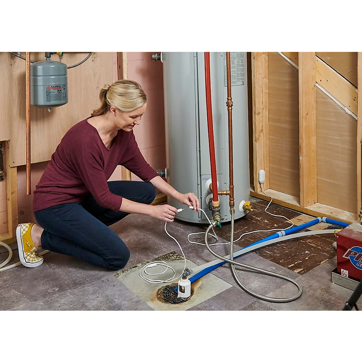 First Alert 5 Foot Cable Sensor for L1 Wi-Fi Water Leak and Freeze Detector