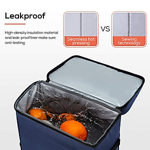 TOURIT Cooler Backpack 32 Cans Large Capacity Insulated Backpack Cooler Bag for Men Women to Picnic, Hiking, Camping, Fishing, Cycling