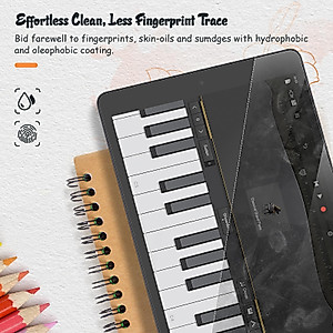 KCT 2 Pack Paperfeel Screen Protector Compatible with iPad 9th/8th/7th (10.2-Inch, 2021-2019), Matte PET Film, No Glare, Scratch Resistant, Compatible with Apple Pencil