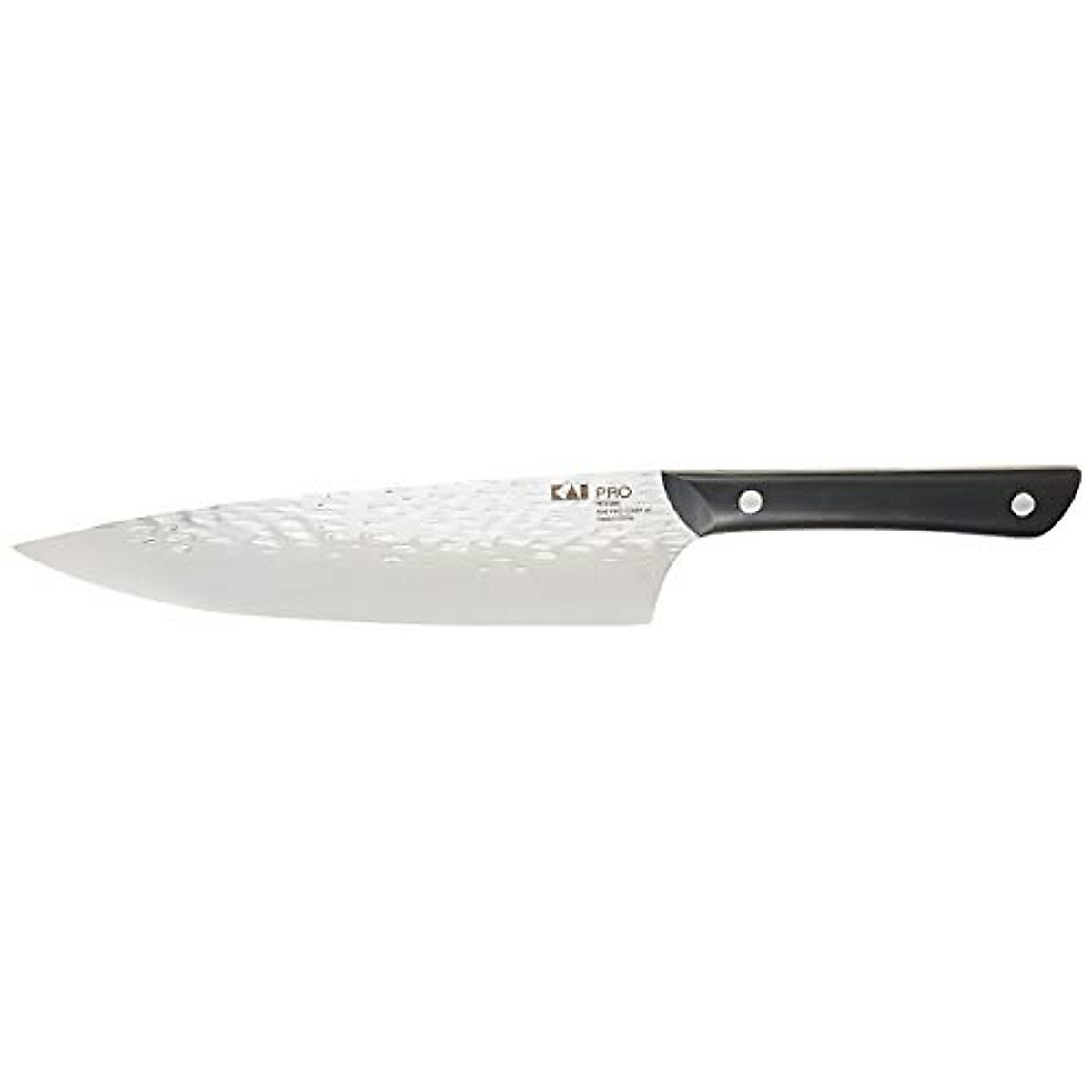 kai PRO Chef's Knife 8”, Thin, Light Kitchen Knife, Ideal for All-Around Food Preparation, Authentic, Hand-Sharpened Japanese Knife, Perfect for Fruit, Vegetables, and More, From the Makers of Shun
