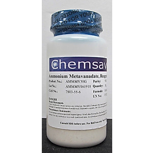 Ammonium Metavanadate, Reagent, 98%, 30g