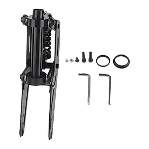 Scooter Suspension Fork, Professional Stainless Steel Scooter Front Fork Shock Absorber Replacement, High Density Durable Front Fork Shock Absorption Kit for Xiaomi: M365 M365 Pro, Electric Scooter