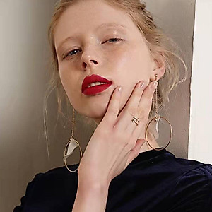 JINYISI Zircon Ring,Simple Double Layer Cross Open Ring,Double-Layer Crystal Finger Rings Stackable,Cubic Zirconia 925 Sterling Silver Ring,Adjustable For Women Bling Jewelry, Color