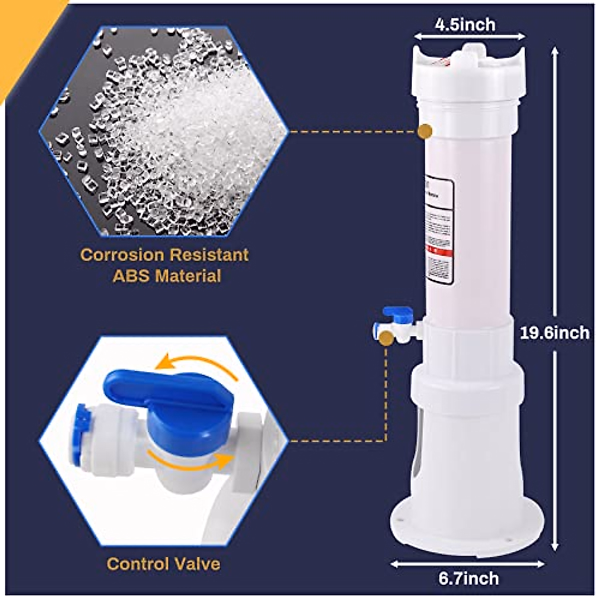 R171016 Pool Automatic Chlorine/Bromine Offline Feeder 300 Chlorinator Compatible with pentair R171016 Rainbow 300 Pool Feeder,2 Additional Control Valve Replacements and Other Accessories
