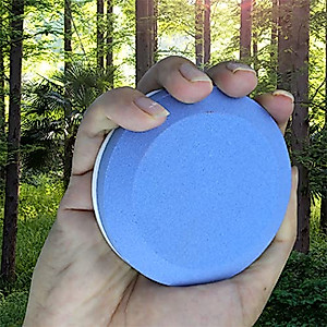 Axe Sharpening Stone Knife Whetstones Hatchet Whetstone Dual Grit Hatchet Sharpener for Kitchen Camping Garden Tools Blue