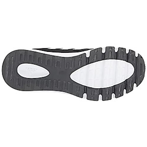 adidas Men's Flex 2 Trail Running Shoe, Black/White/Carbon, 7