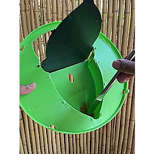 Bucket Lid Mouse Trap - Flip and Slide Humane Mouse Trap with Auto Reset Lid - Fits 5 Gallon Bucket - Multiple Catch Indoor/Outdoor Mousetraps - Reusable Smart Rodent Catcher for Mice & Small Rats