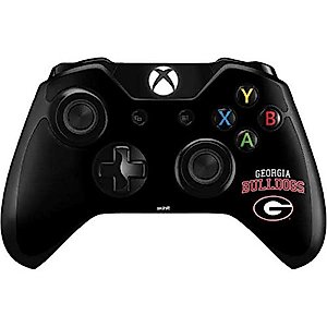 Skinit Decal Gaming Skin Compatible with Xbox One Controller - Officially Licensed College University of Georgia Bulldogs Design