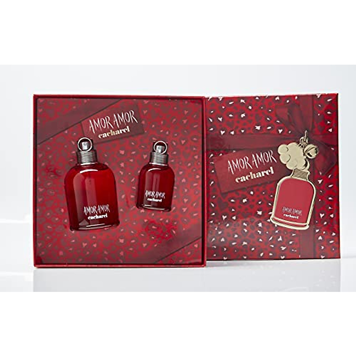 Cacharel Amor Amor Gift Set for Women, Eau de Parfum Spray Perfume 3.4 Fl. Oz. and 1.0 Fl. Oz.