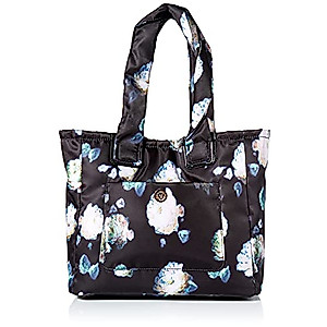 Anne Klein Soft Nylon Shoulder Tote, Floral