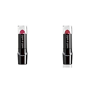 wet n wild Silk Finish Lip Stick, Retro Pink with Silk Finish Lip Stick, Just Garnet
