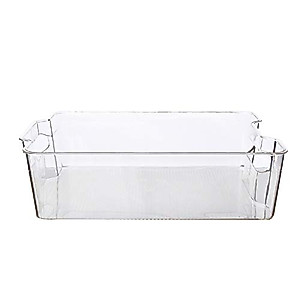 Egg Holders, Fruit Vegetable Organizer Tray Freezer Fridge Drawer Pantry Clear Storage Rack One Color 1