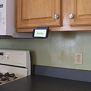 DTLgear Trek Stand Phone Holder for Air Travel, Flying, Traveling, Hotel, Home, Desk, Bed, Kitchen, and Treadmill. Compatible with iPhone, Android, & Other Cell Phones …