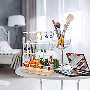 Earring Organizer Stand, Earring Display Stand, Earring Holder for Hanging Earrings