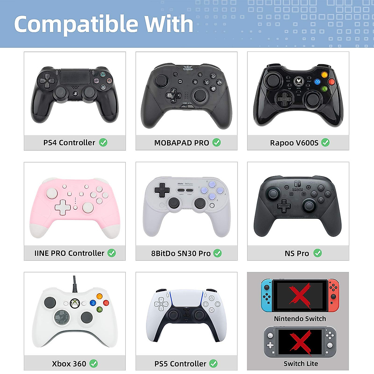 GeekShare Fruits Theme Playstation 4 Controller Thumb Grips, Thumbsticks Cover Set Compatible with Switch Pro Controller and PS4 PS5 Controller, 4 Pcs - Peach and apple
