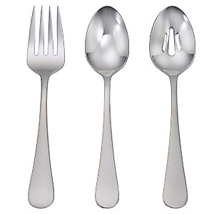 Liberty Tabletop Annapolis 63 Piece Flatware Set Service for 12 Includes 3pc Service Set MADE IN USA